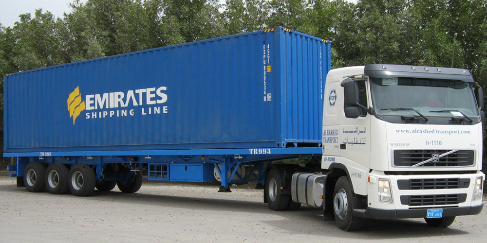 Flat Bed Trailer 3 Axle - Al Rashed Transport Company